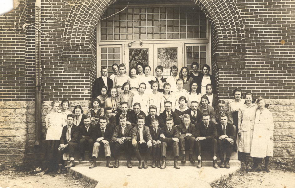 Hamlet High School 1922 | Starke County Historical Photos & Documents